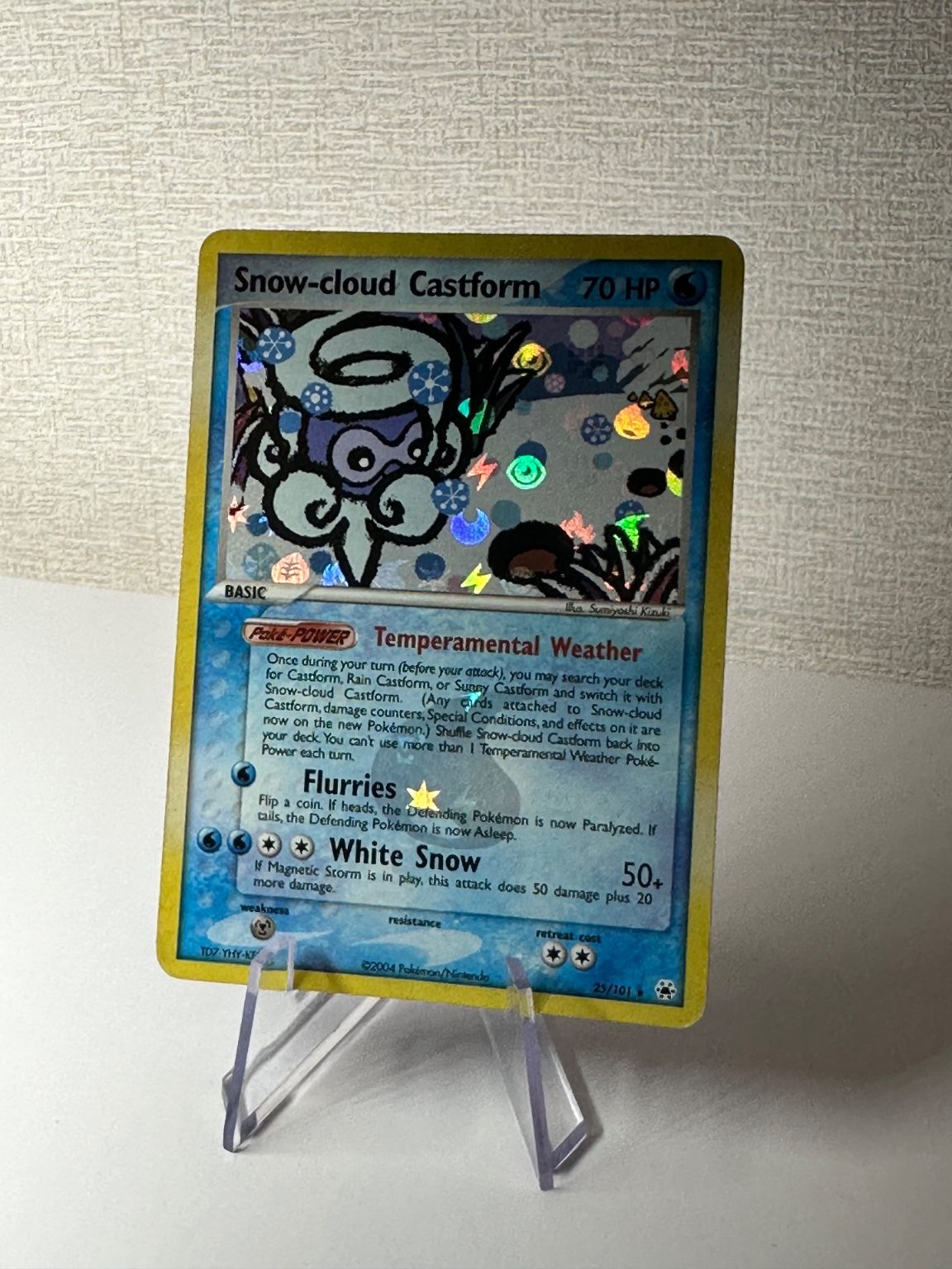 Snow Cloud Castform - Hidden Legends – Hollowlog Cards