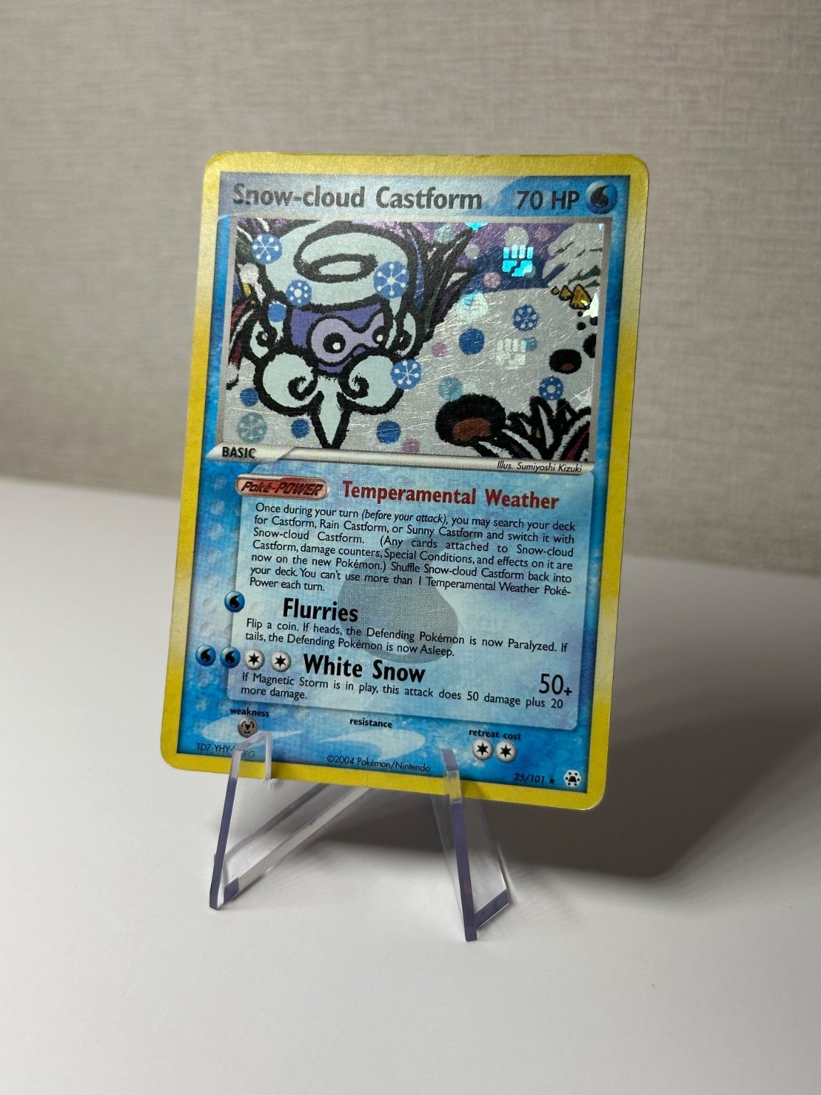 Snow Cloud Castform - Hidden Legends – Hollowlog Cards